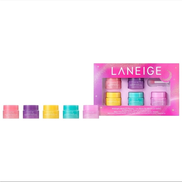 LANEIGE | Makeup | Laneige Midnight Mini Lip Set Mango Limited Edition ...